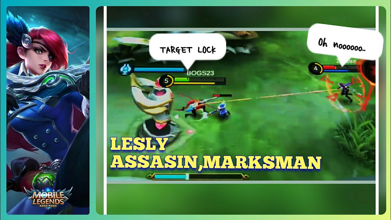 LESLY BUILD GUIDE AND GAMEPLAY, ASSASSIN,MARKSMAN - YouTube