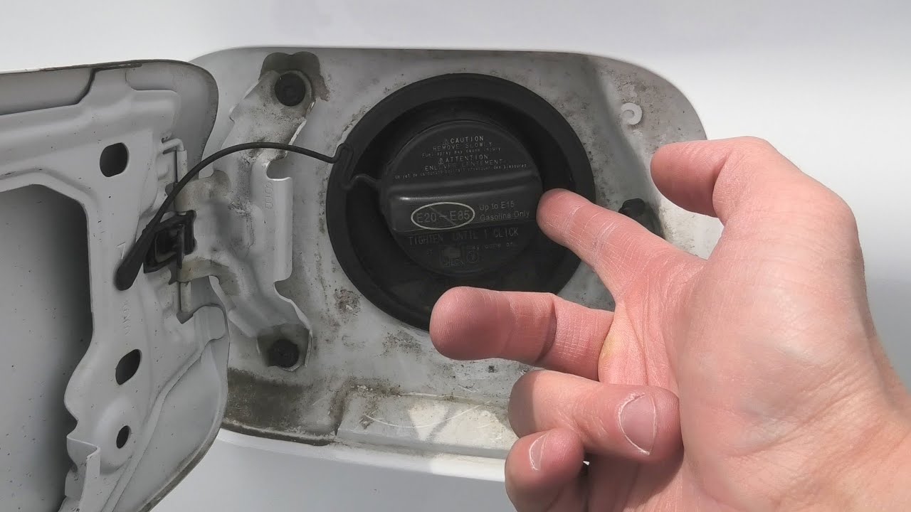 Toyota Camry (2018-2025): How To Open Gas / Fuel Tank Door? - YouTube