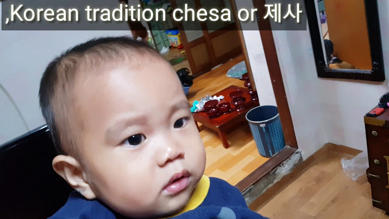 Korean traditional chesa in south Korea - YouTube