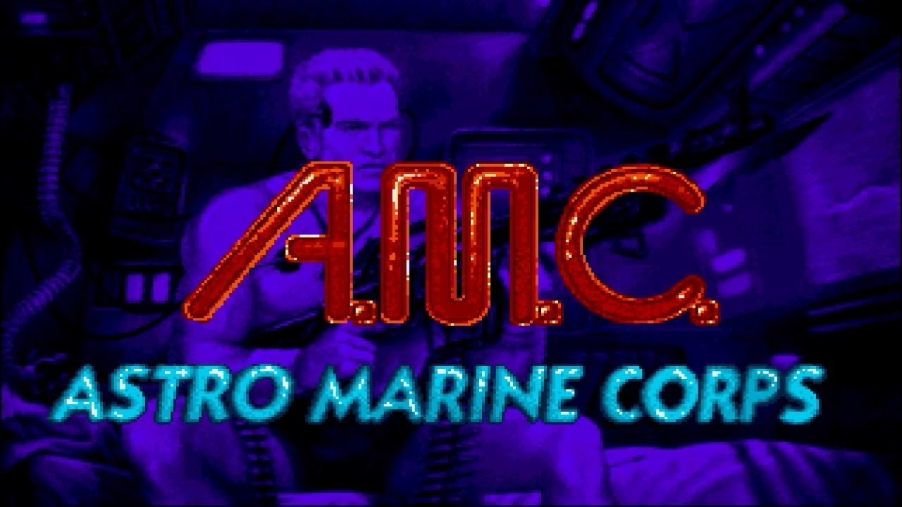 INTRO A.M.C. ASTRO MARINE CORPS - COMMODORE AMIGA - YouTube