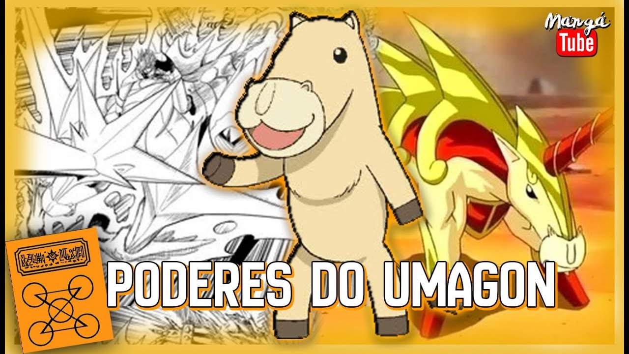 TODOS OS PODERES DO UMAGON - KONJIKI NO GASH BELL (ZATCH BELL) - YouTube