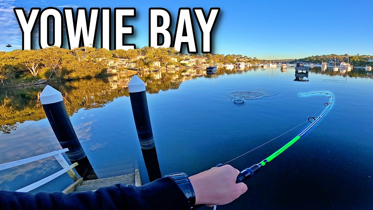 Jetty Fishing at Yowie Bay, Port Hacking - YouTube