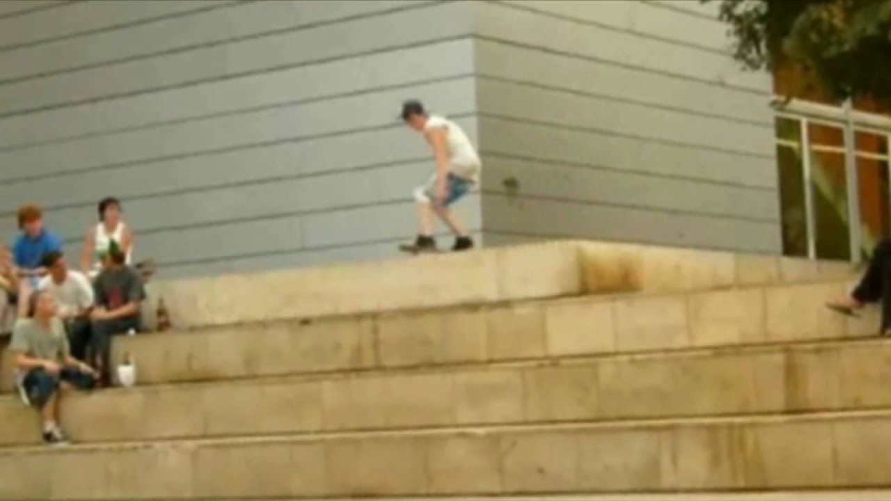Gav Coughlan Bigheel macba ramp slow mo & different angle - YouTube
