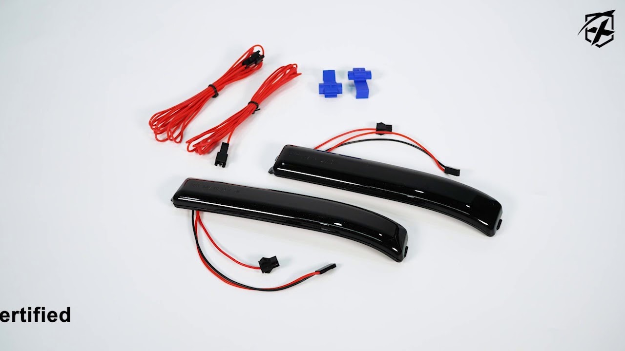 Sequential LED Side Mirror Turn Signal Lights with Daytime Lights for ...