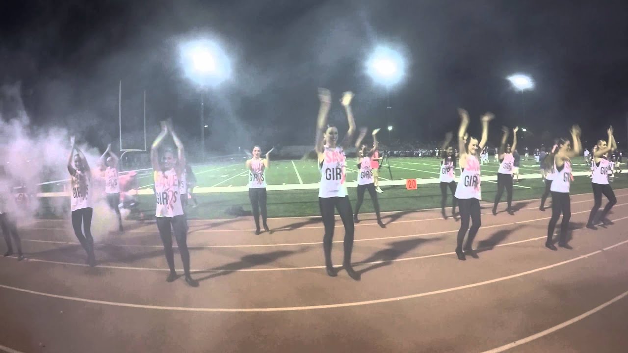 Lancer Dancers Football Game Performance - YouTube