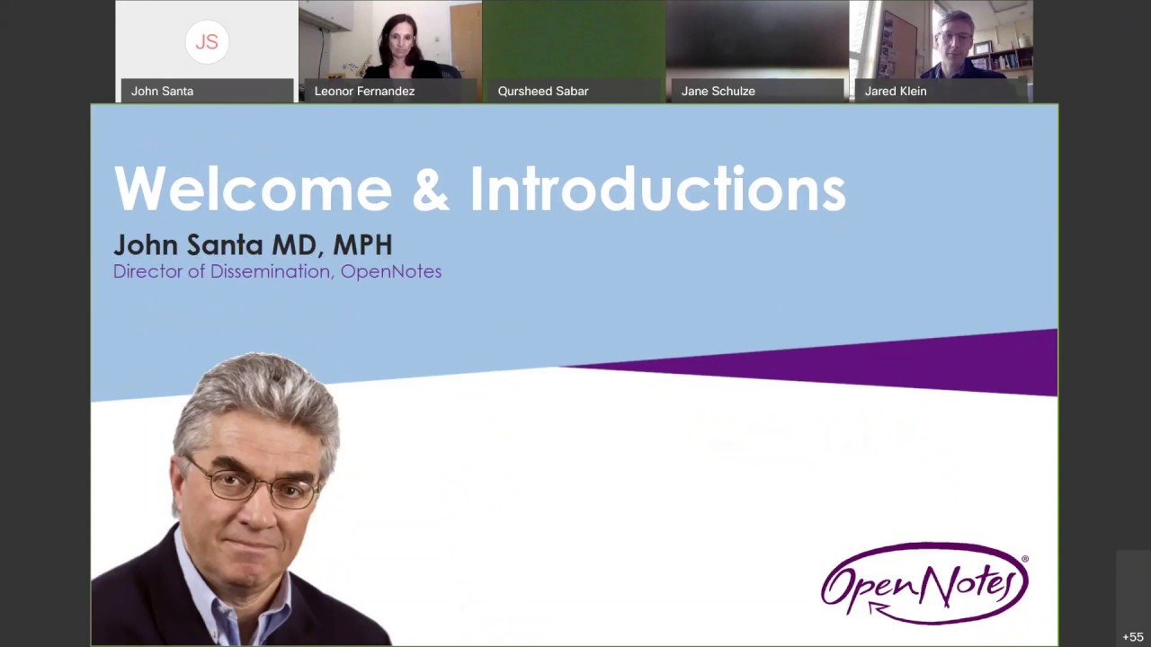 OpenNotes Grand Rounds: Writing Better Notes in the Age of OpenNotes ...