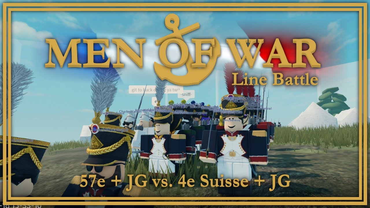 [MEN OF WAR] One Life Line Battle | 57e + Jeune Guard vs. 4e Suisse ...