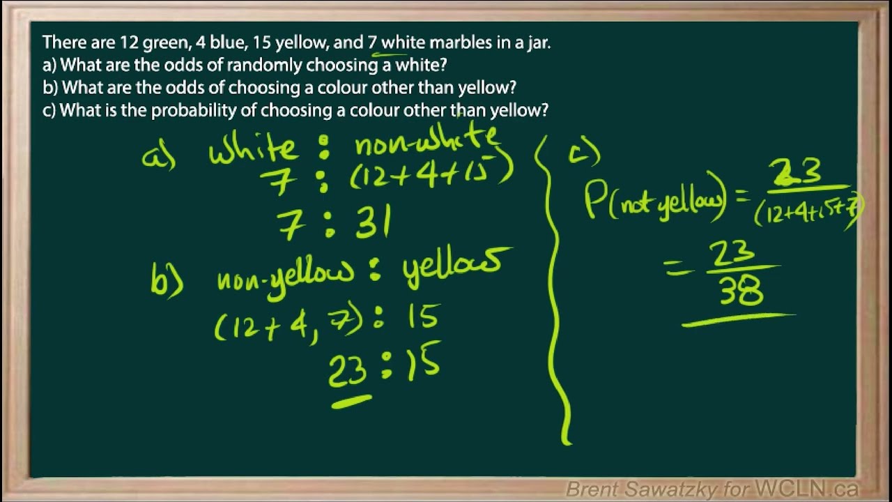 WCLN - Math - Odds & Probability - YouTube
