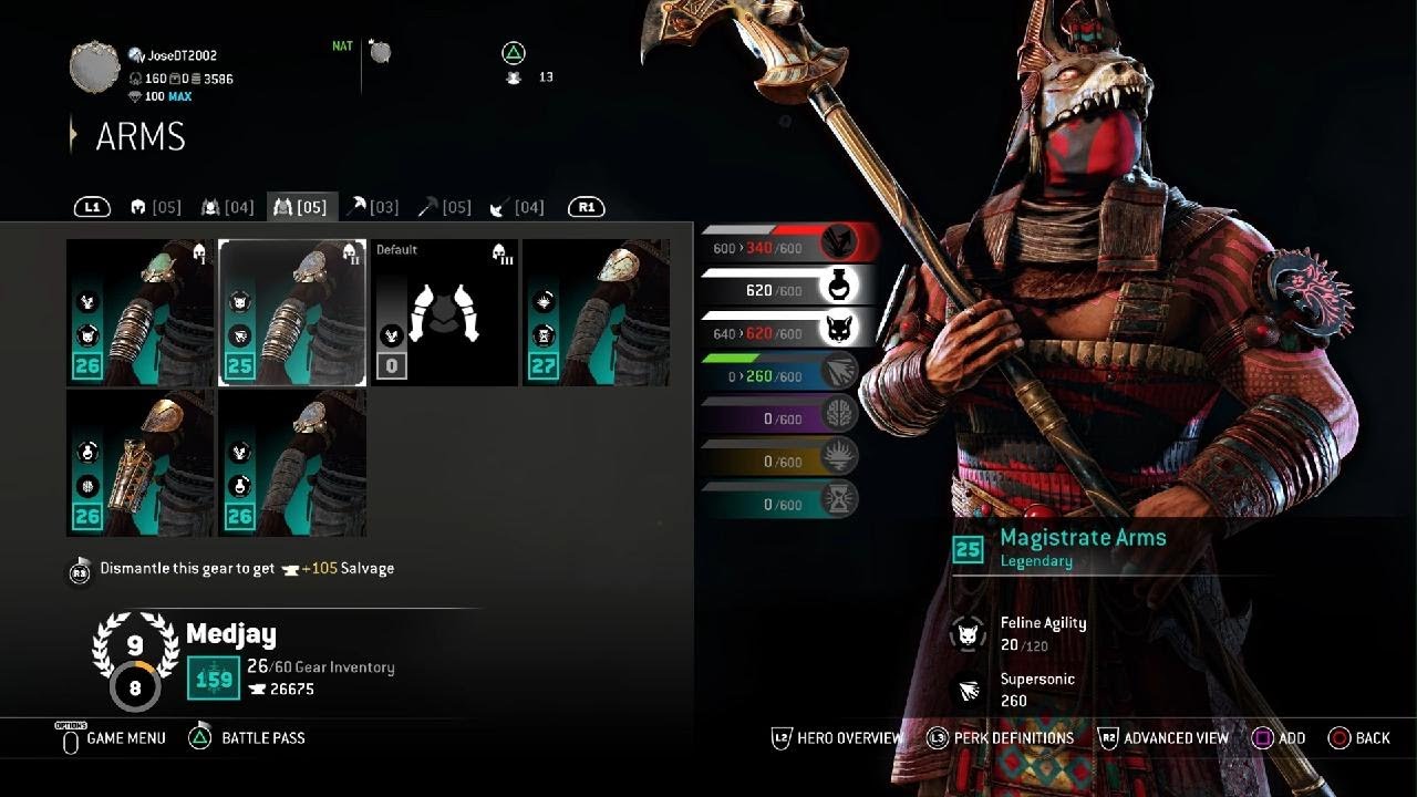 For Honor: Medjay Fashion the best i got.. - YouTube