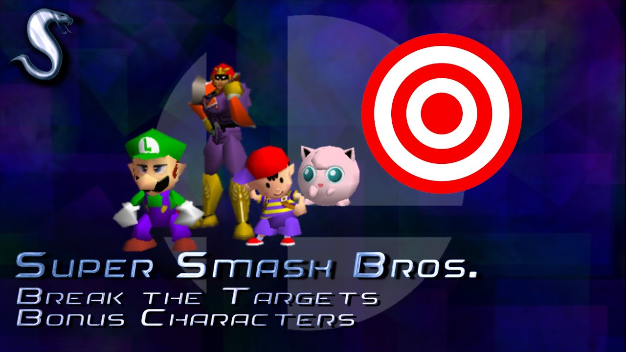 Super Smash Bros 64 HD Textures - Bonus 1: Break the Targets (Bonus ...