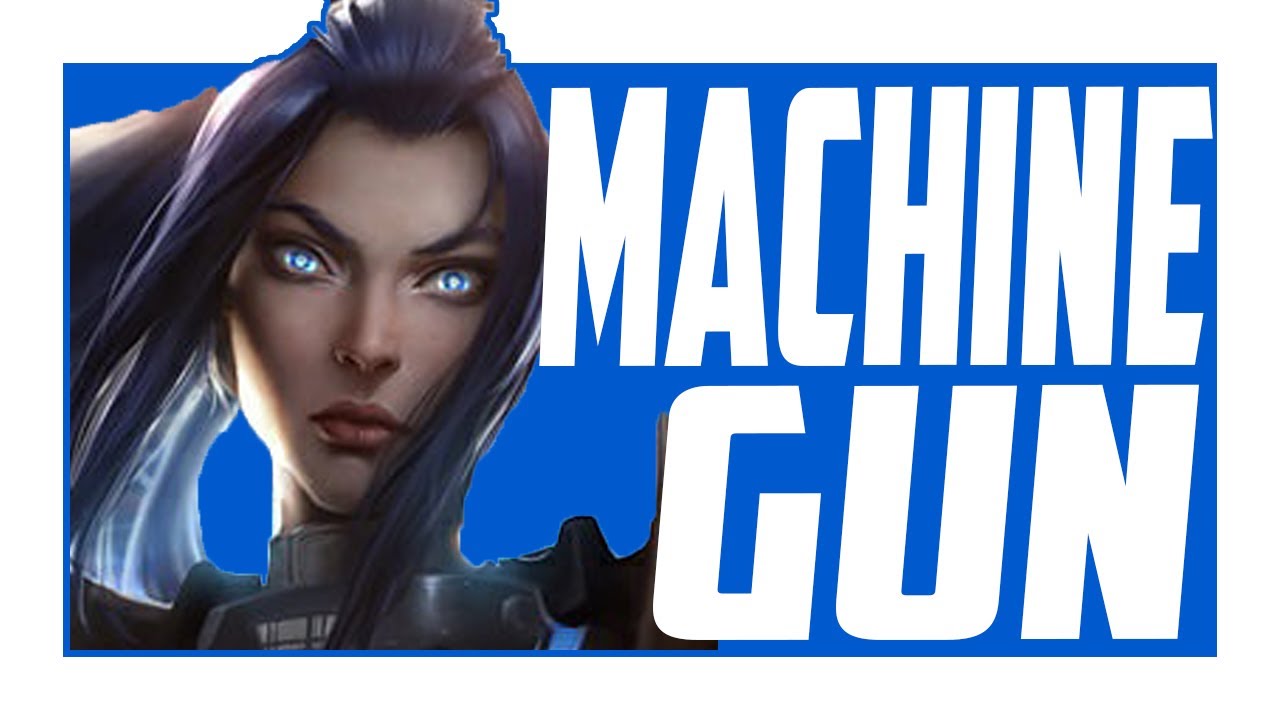 Machine Gun Caitlyn Combo! (Really Cool Cait Mechanic)! - YouTube