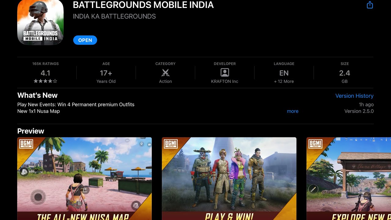 Finally BGMI in App Store ios 🥳 #bgmi #appstore #ios #update - YouTube