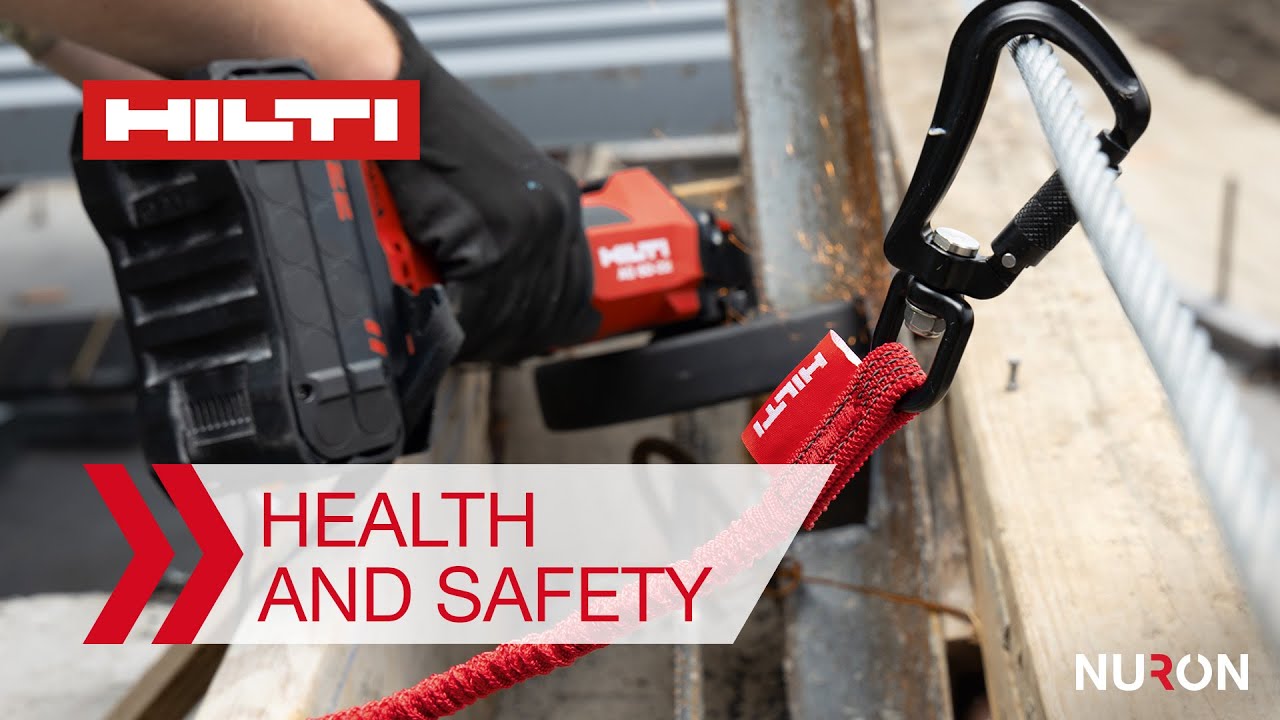 Hilti Nuron Cordless Tools Enhanced Health and Safety Features - YouTube
