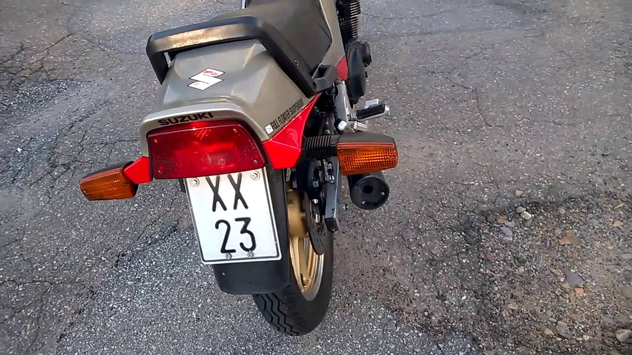 Suzuki GSX 500 es 1985 - YouTube