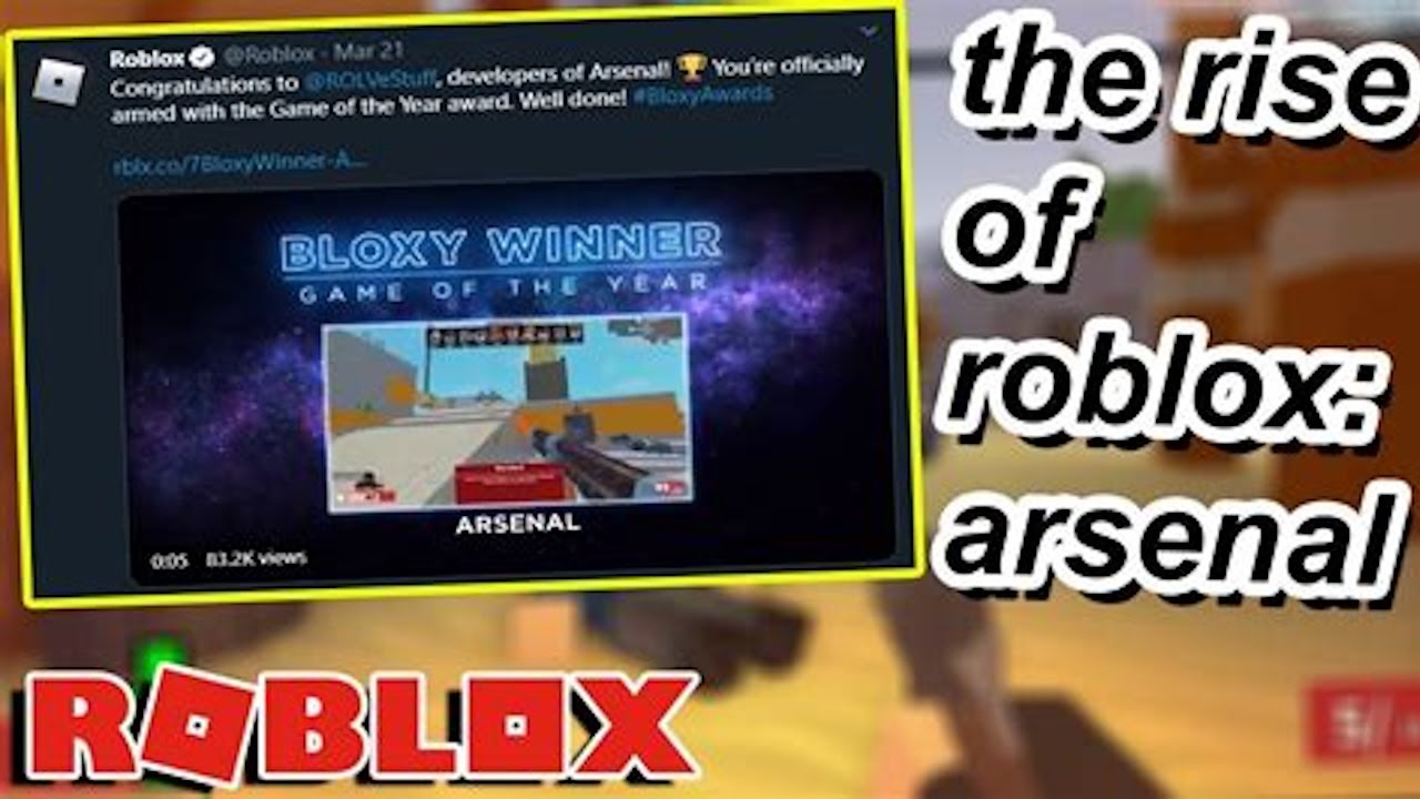 The Rise of Roblox: Arsenal - YouTube
