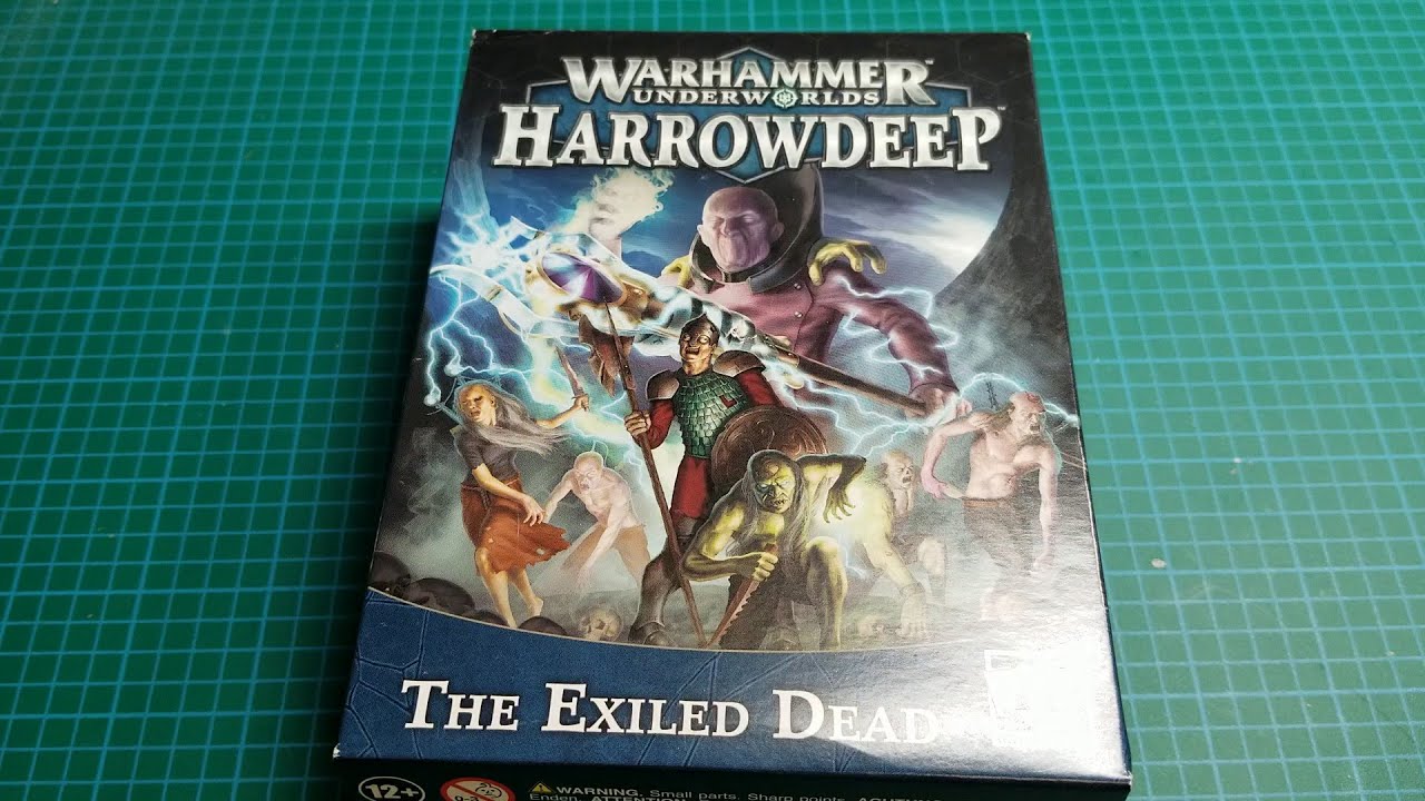 Warhammer Underworlds - The Exiled Dead Unboxing & Review - YouTube