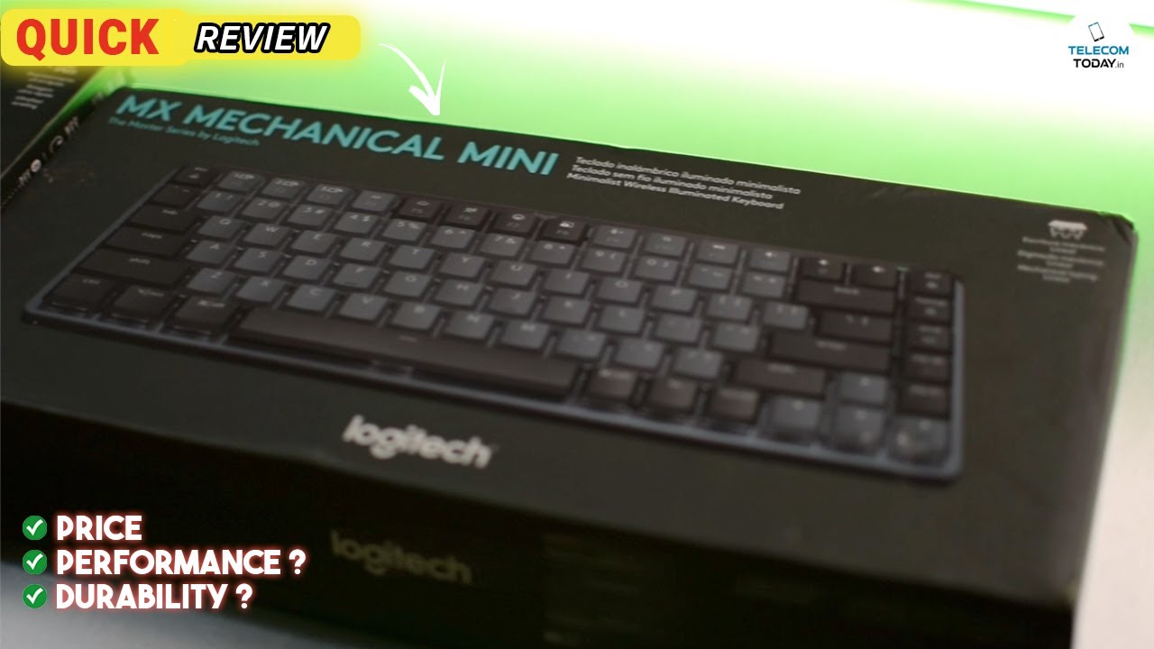 Logi MX Mechanical Mini Keyboard | Quick Review & Details - YouTube