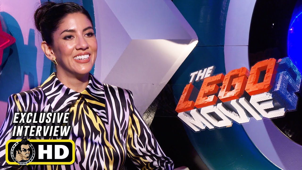 Stephanie Beatriz - Interview for The LEGO Movie 2: The Second Part ...