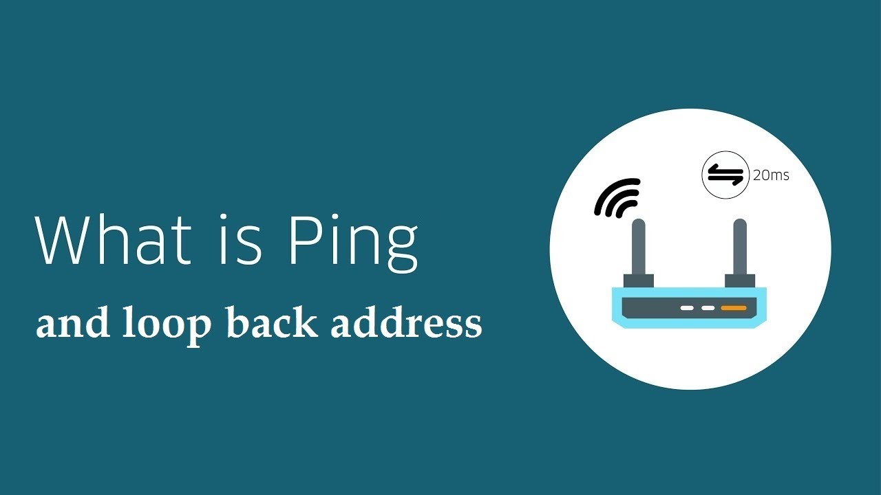 How Ping and loop back address Work in Network | Computer Network - YouTube