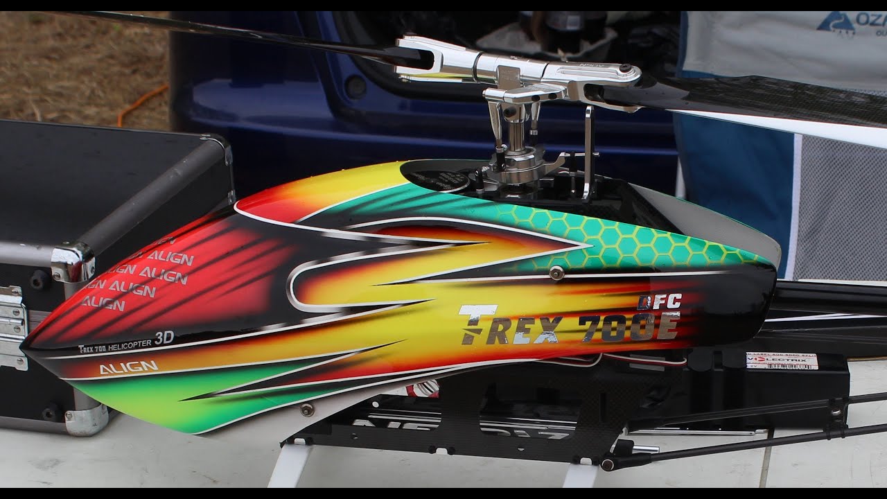 Align T-Rex 700 Pro DFC - Tri County R/C Club Pulda Farms Field Opening ...