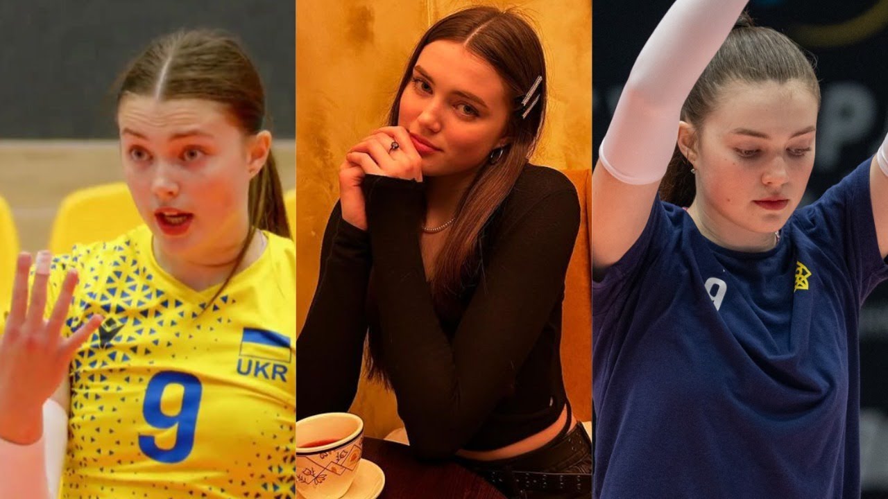 Polina Herasymchuk 17 Years Old - Amazing Volleyball Player (HD) - YouTube