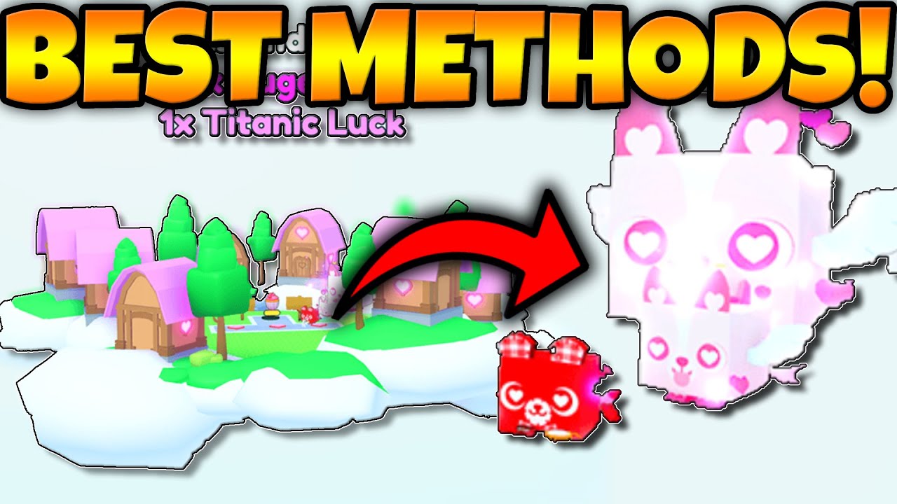 MOST INSANE Valentine Event Grinding METHODS!😱-Pet simulator 99 - YouTube