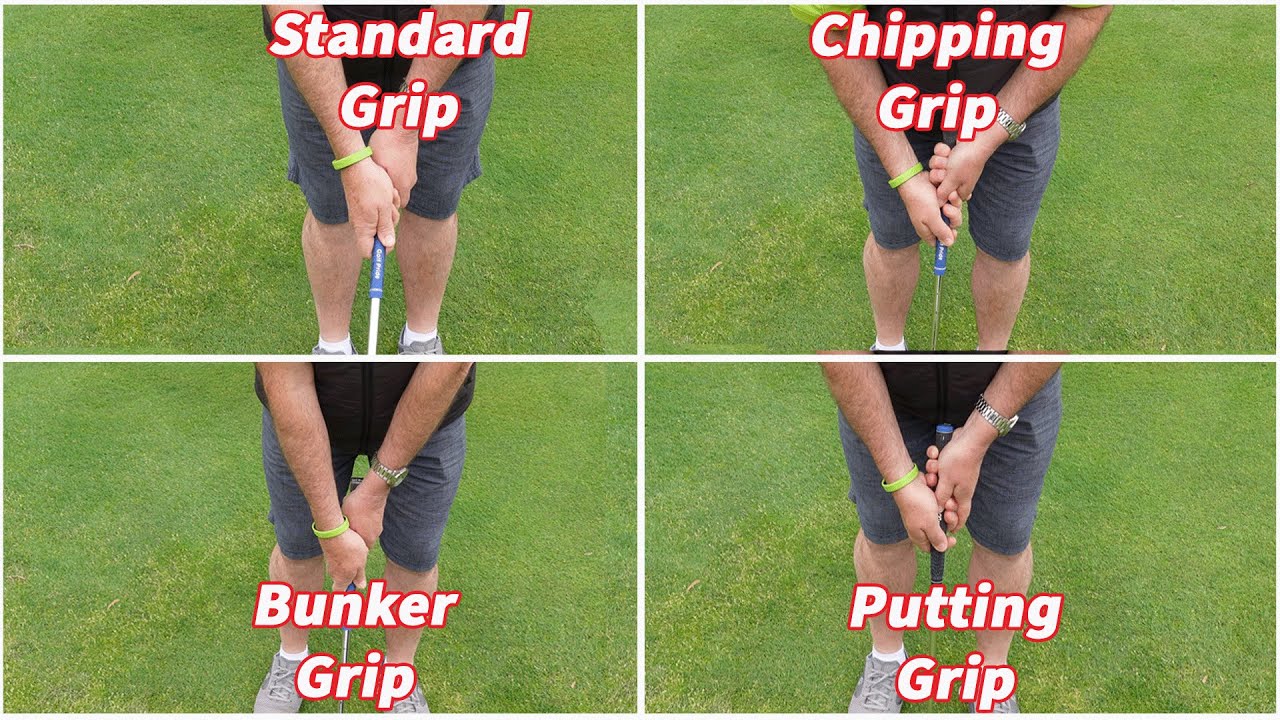 I use 4 different golf grips every round: Why you should too. - YouTube