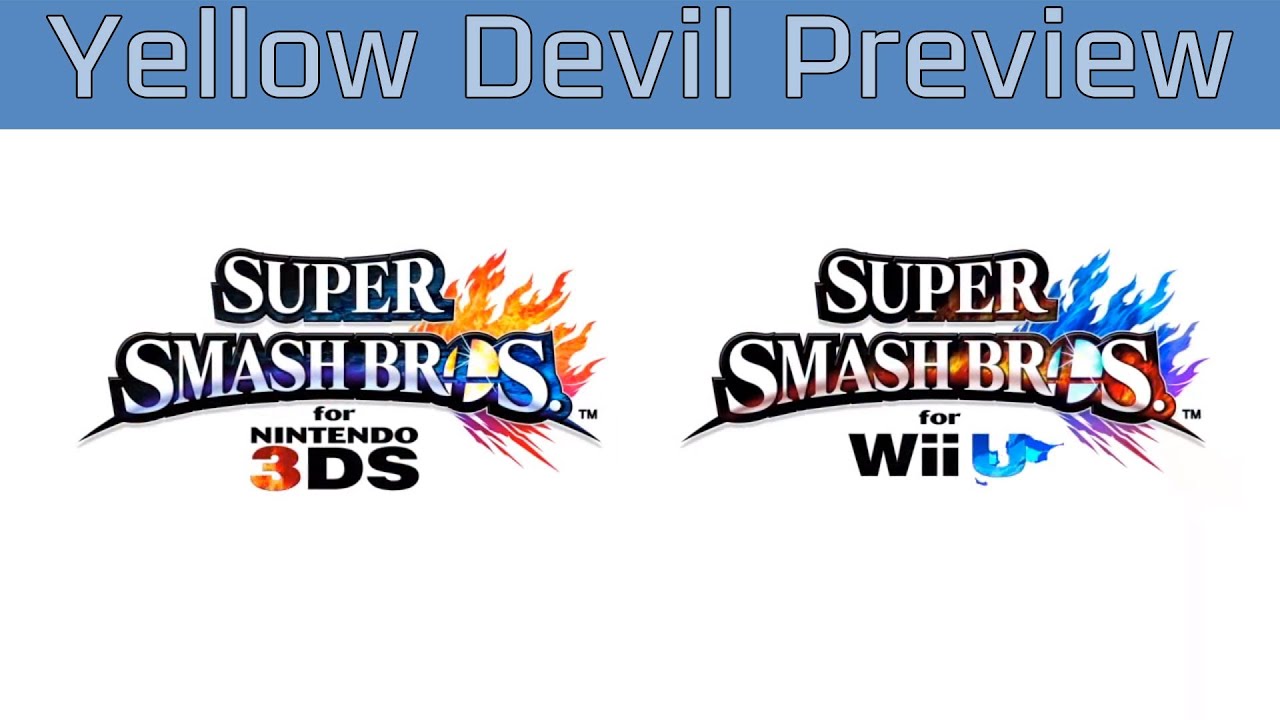 Super Smash Bros. - Yellow Devil Preview [HD] - YouTube