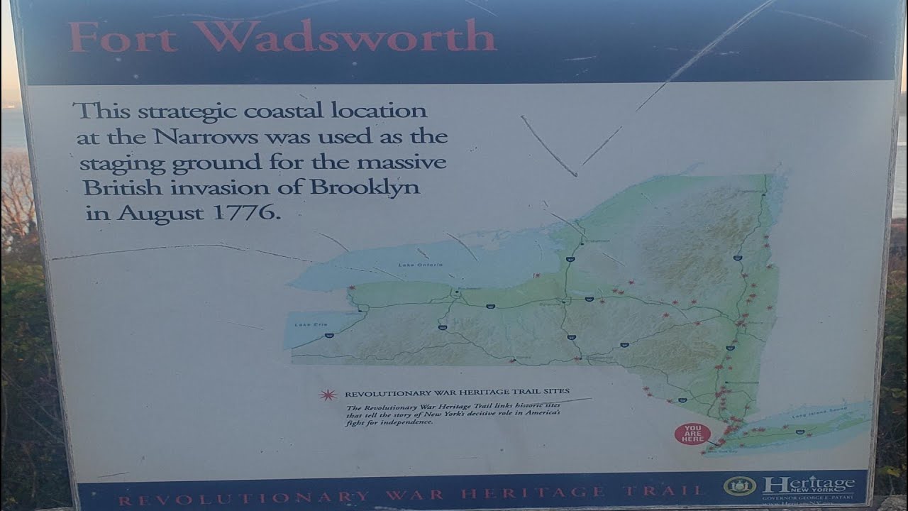 Views From Fort Wadsworth and Fort Tompkins Staten Island, NY - YouTube