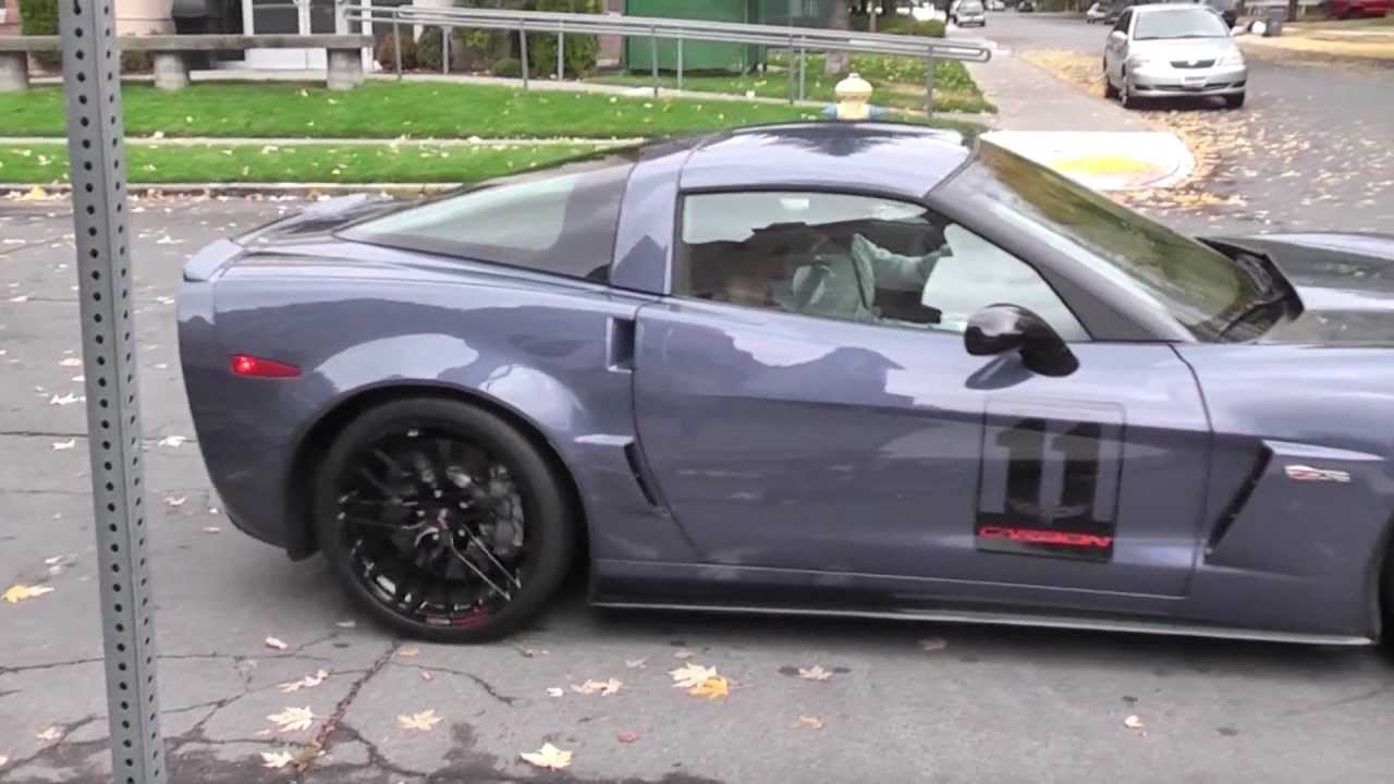 C6 ZO6 Carbon Edition takeoff. - YouTube