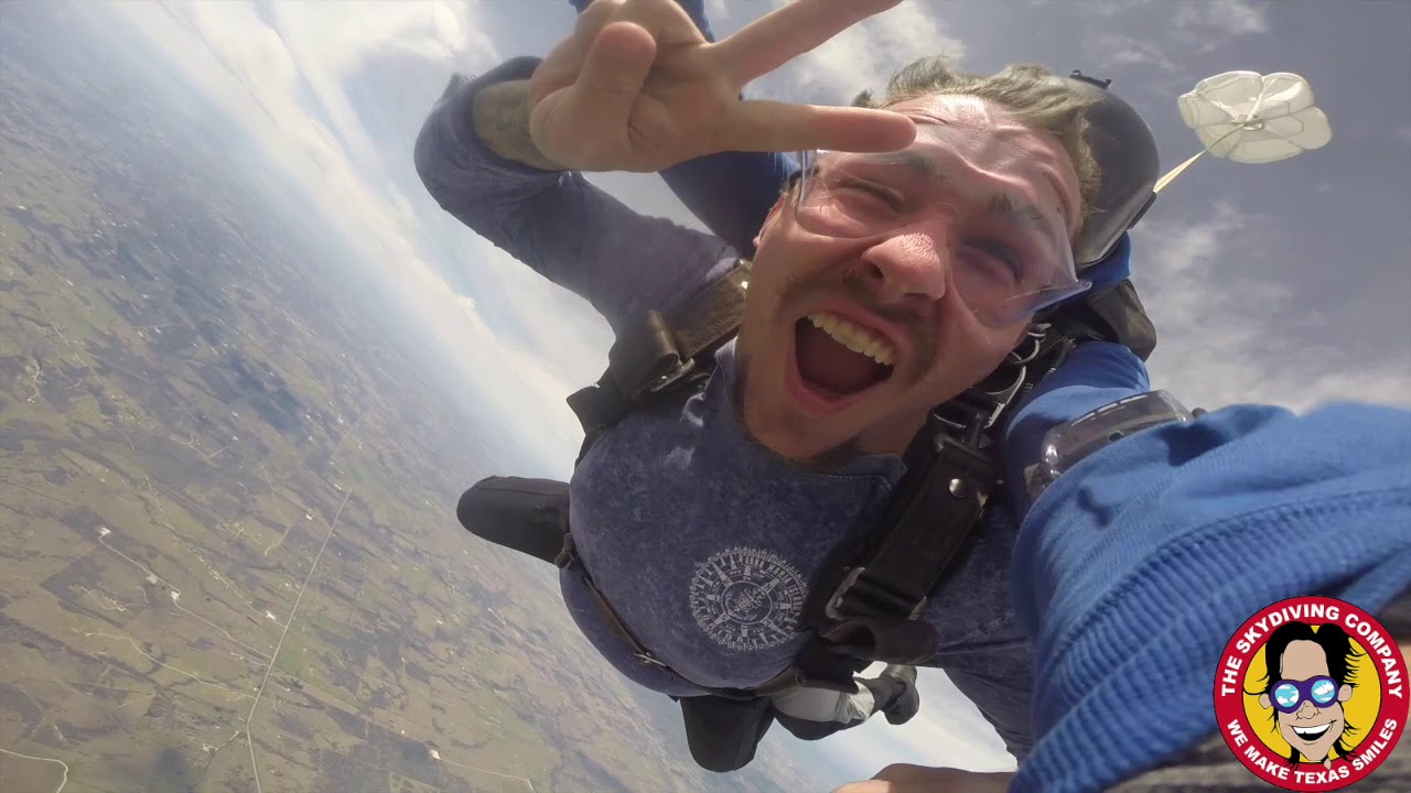 Tandem Skydiving | Robert From Dallas, Texas - YouTube
