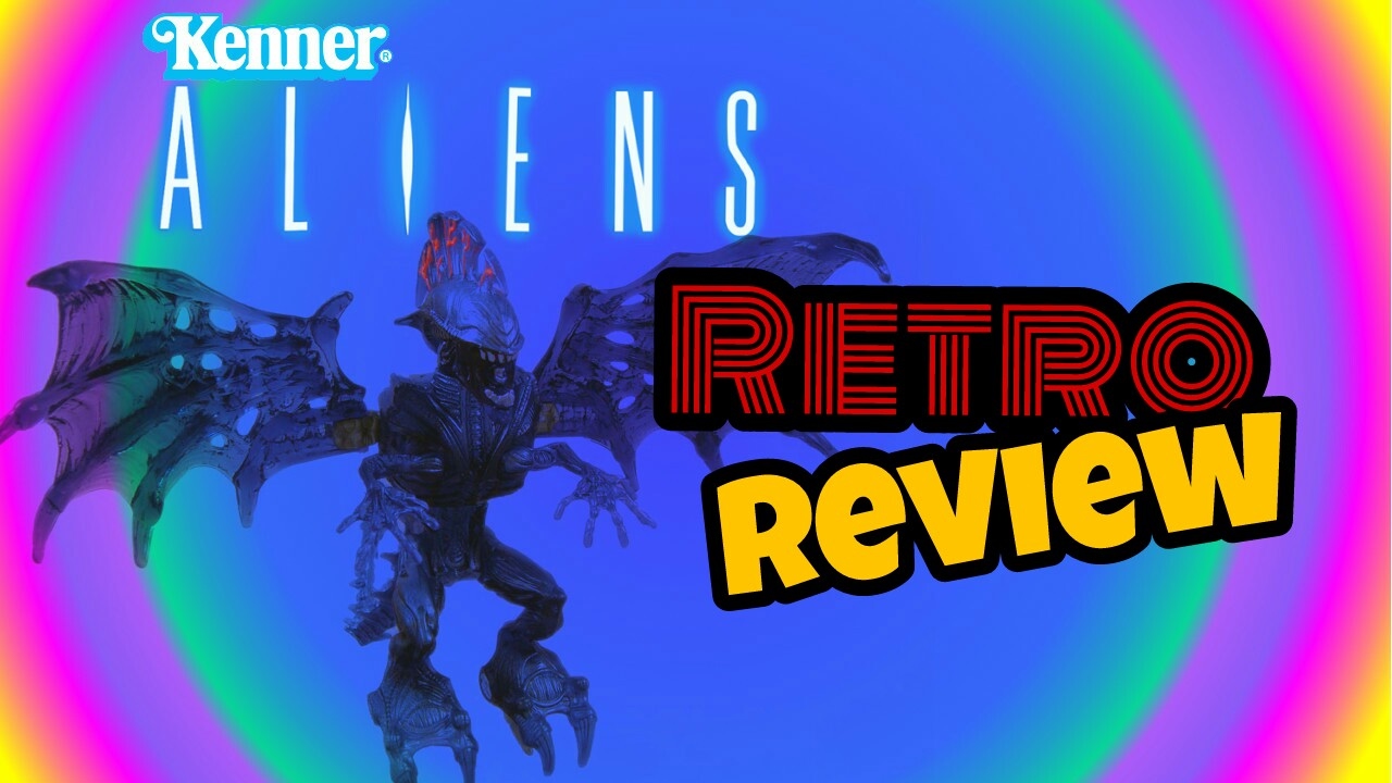 Retro Review #03 / 94' Kenner Flying Alien Queen - YouTube