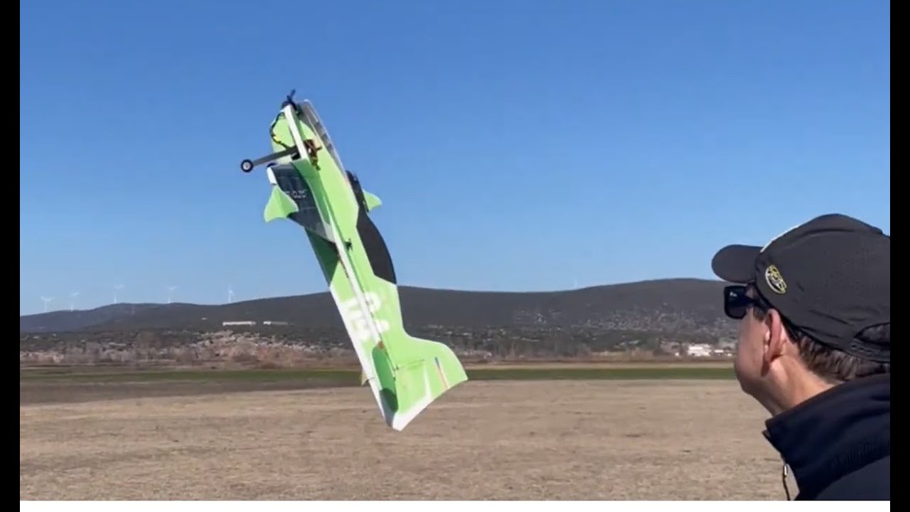 Pre-Christmas Flying with Extreme Flight Laser 60" and RC Factory ...