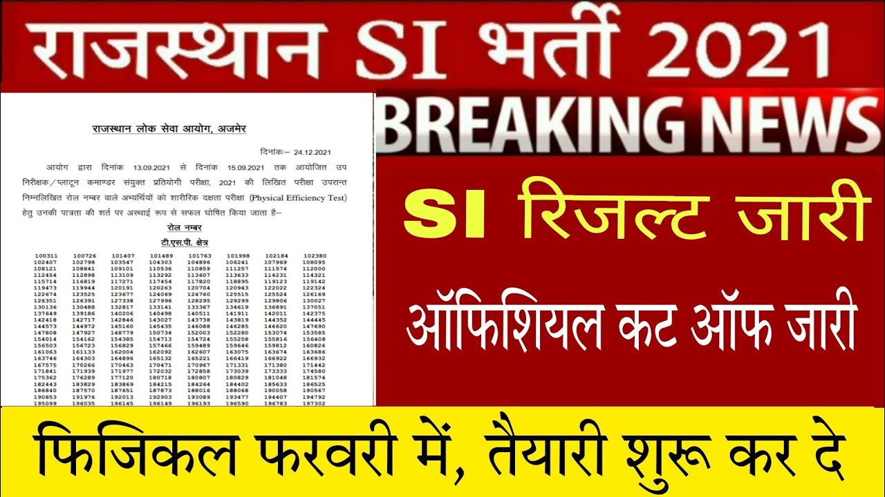 Si Result 2021 si Cut Off 2021 si Physical Date SI Si si-result-2021-si-cut-off-2021-si-physical-date-si-si