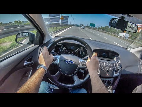 Ford Focus | 4K POV Test Drive #262 Joe Black - YouTube