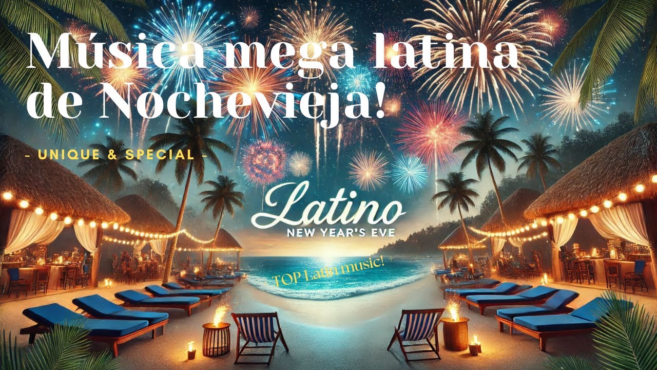 💖 + Mega Latin music & fireworks! 🔥 Música mega latina y fuegos ...