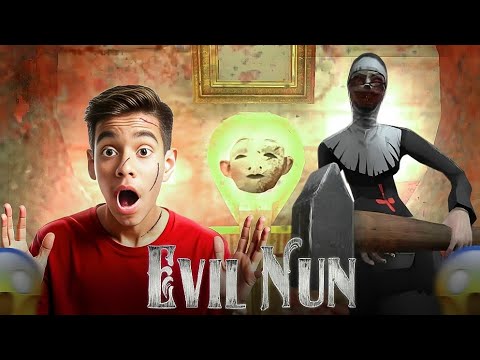 Can i ESCAPE THROUGH The mask pices ? Evil nun | horror gameplay - YouTube