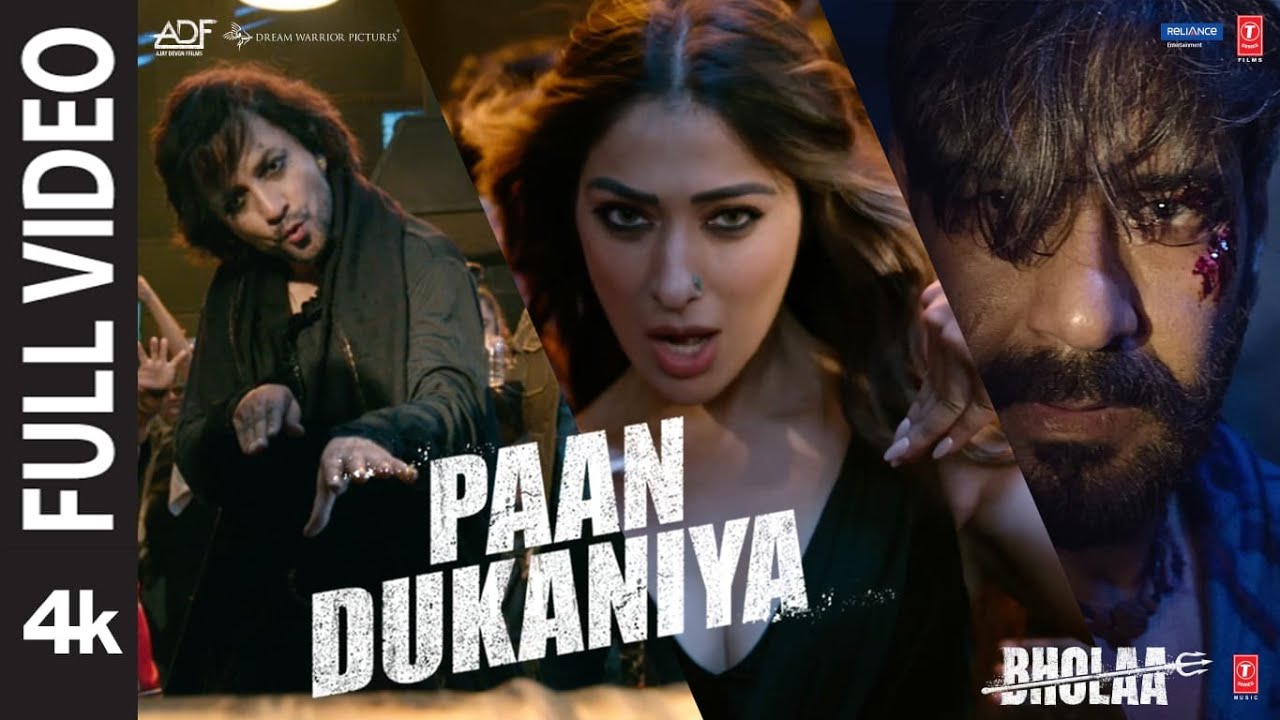 Paan Dukaniya(Full Video) Bholaa | Ajay Devgn,Tabu,Raai Laxmi | Kanika ...