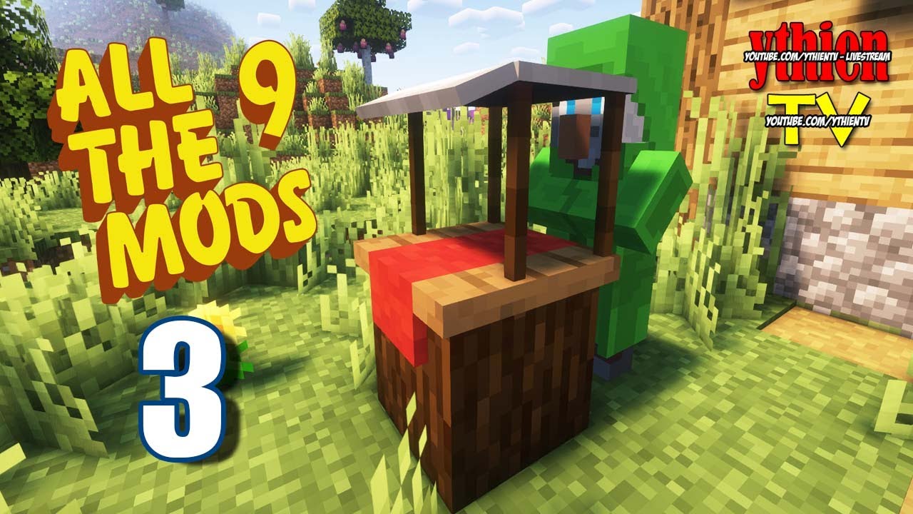 All The Mods 9 Minecraft Modpack E03 - CRAFTING ESSENTIAL ITEMS - YouTube