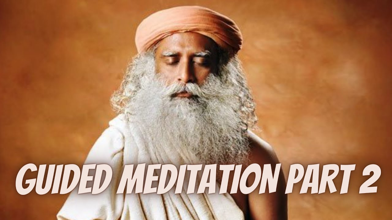 Guided Meditation Tour with Sadhguru Part 2: Higher State of Meditation ...