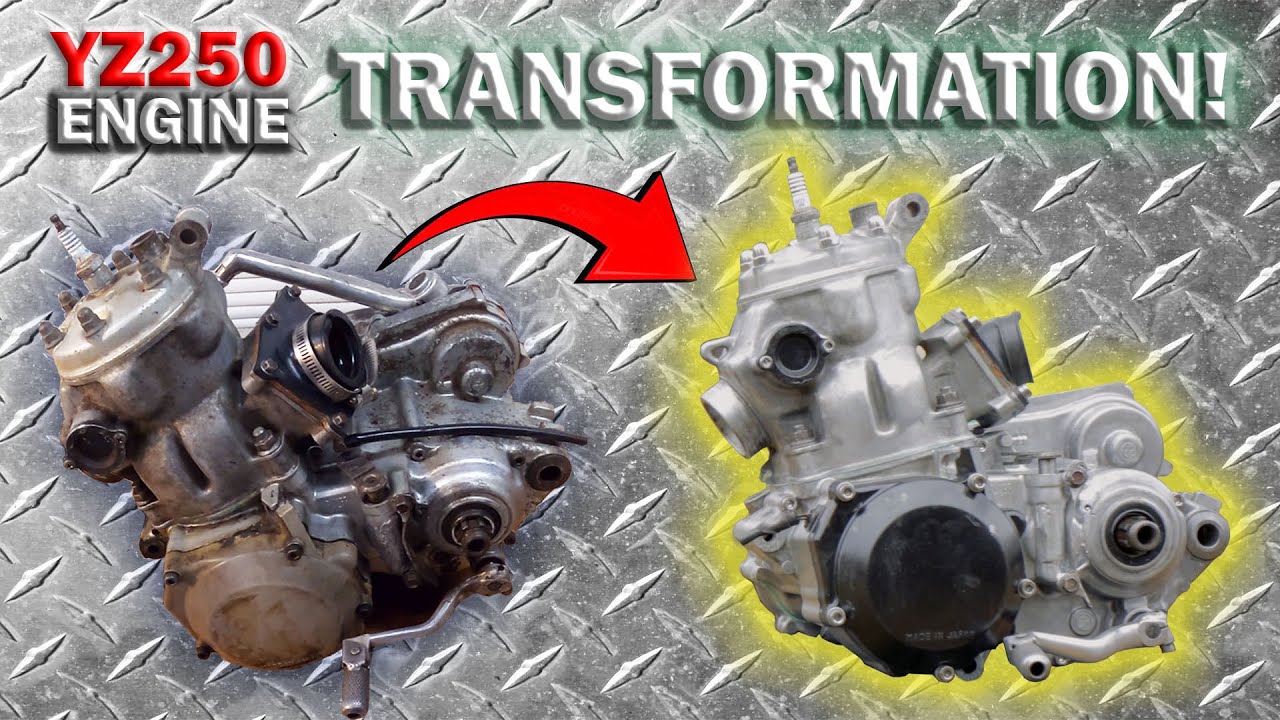 1988 YZ250 *ENGINE FINISHED* Restoration Part 3! - YouTube