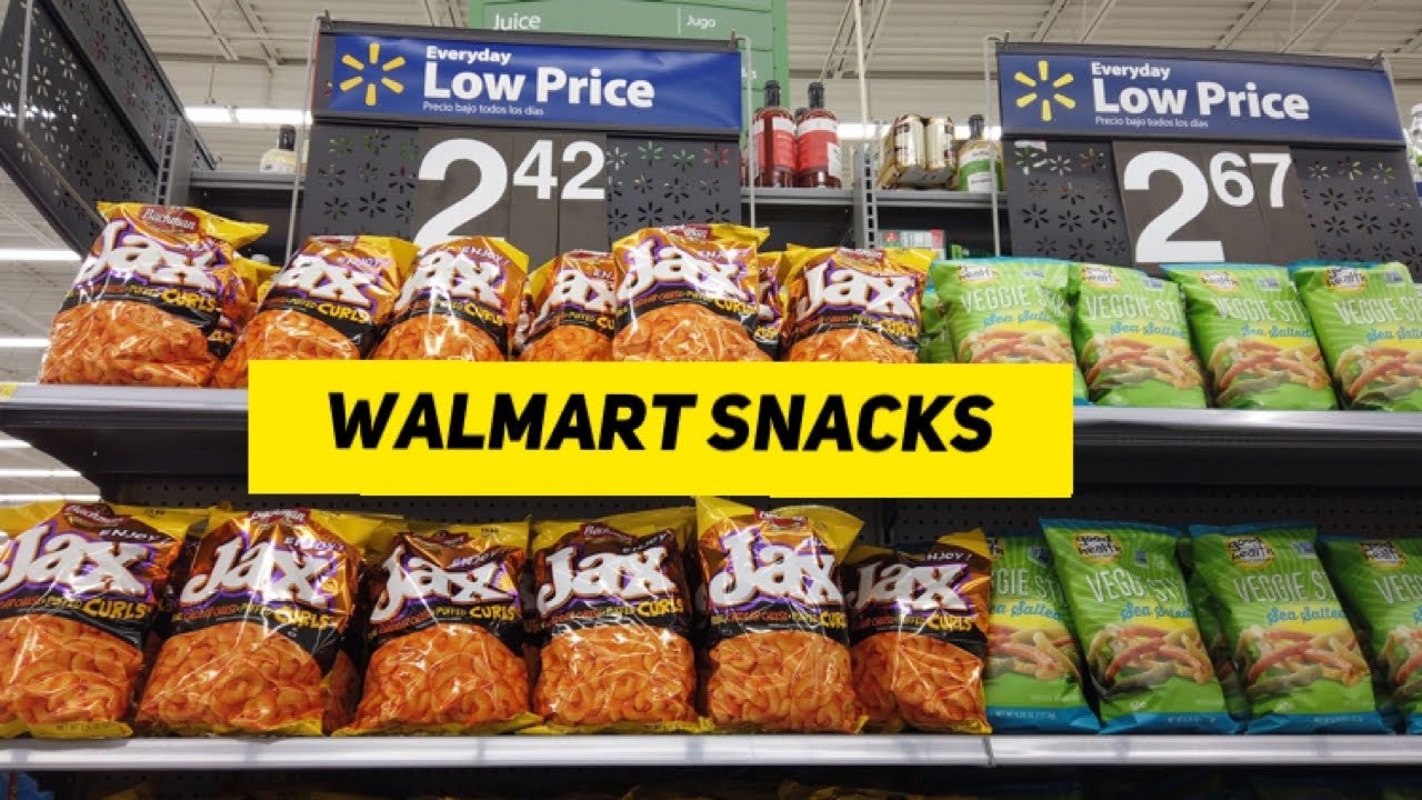 WALMART ️ CHIPS AND SNACKS - YouTube