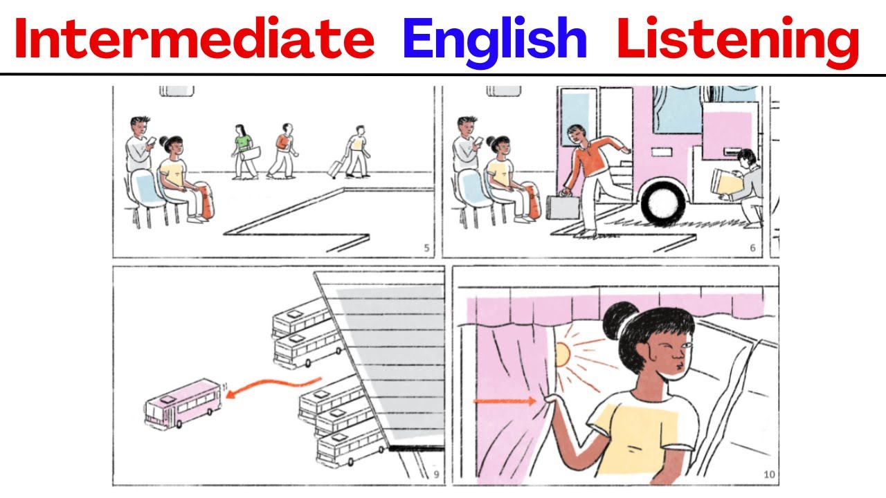 Learn English Vocabulary: Taking the Bus! (Comprehensible Input) B1 ...