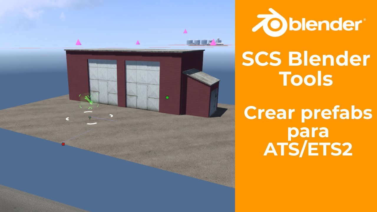Crear un Prefab para ETS2 ATS - Blender 3.6 - YouTube