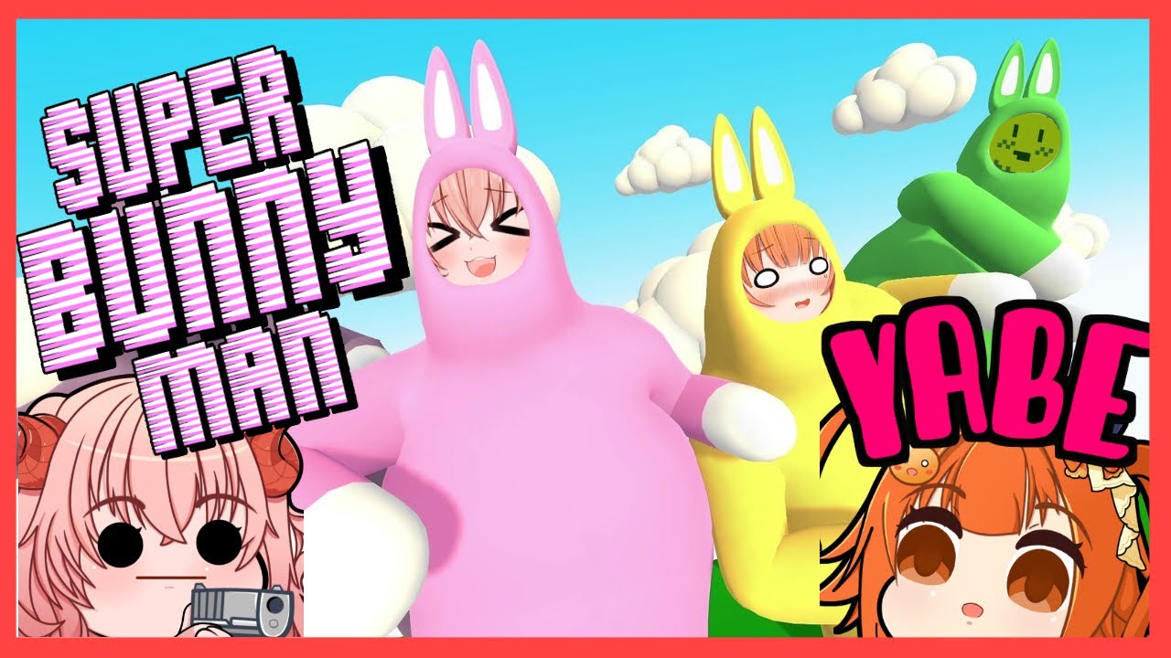 【Super Bunny Man】🐰It's the beginning of a crazy rabbit party - YouTube