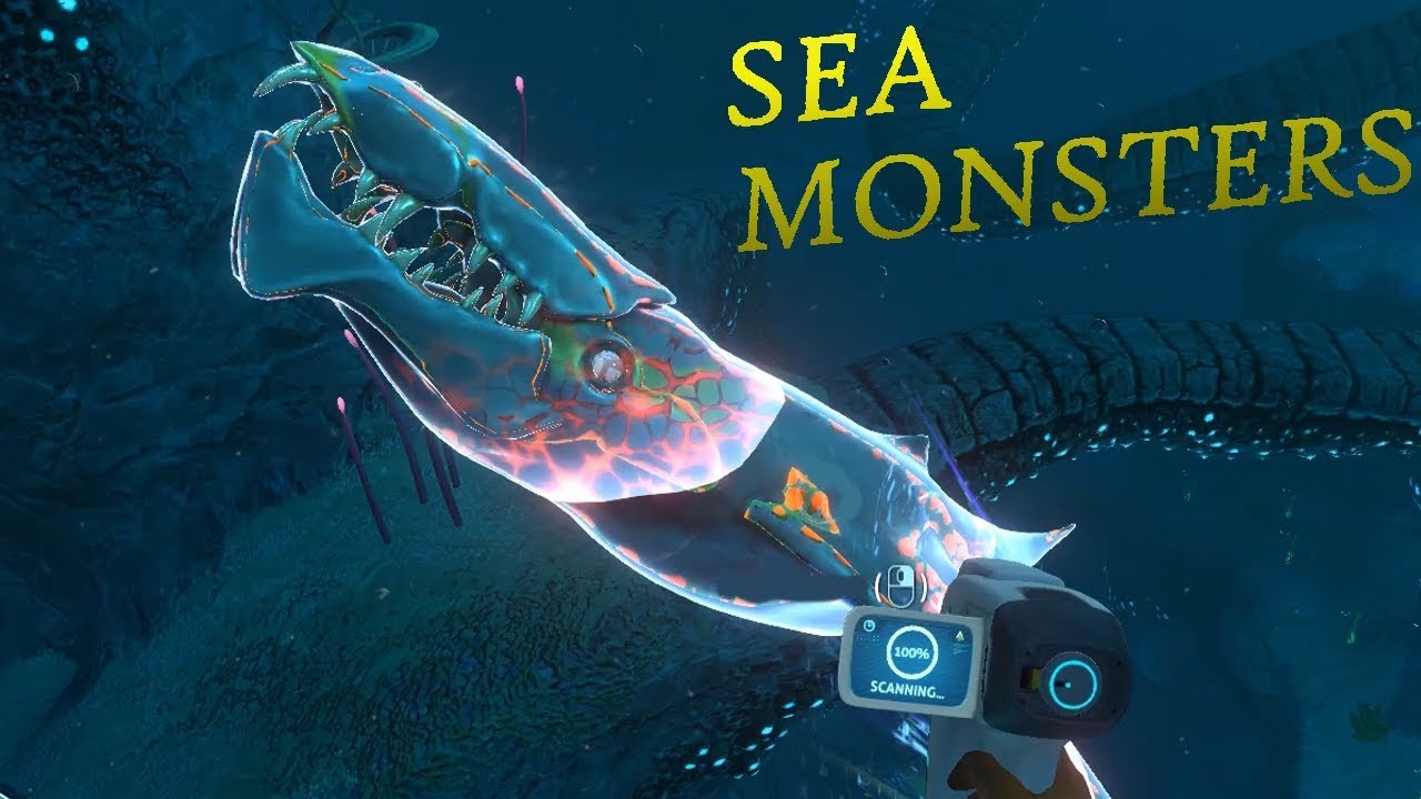 SEA MONSTER - Subnautica Below Zero - YouTube