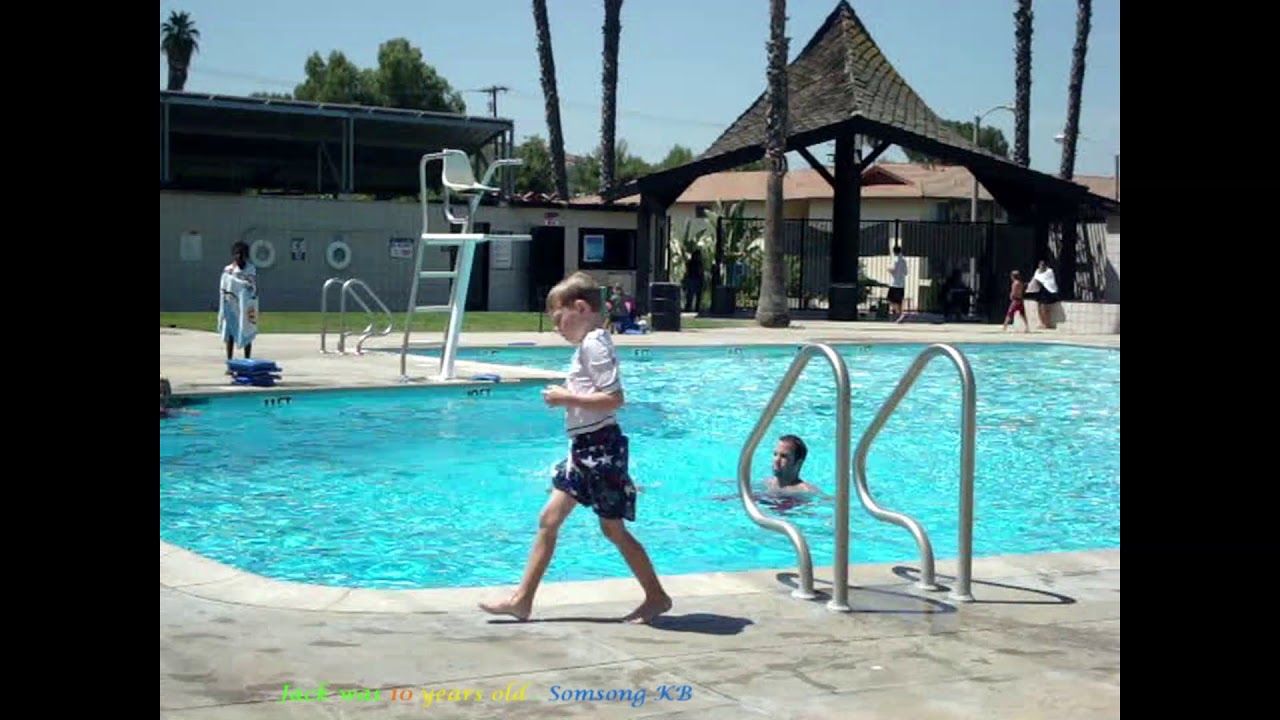 Islander Pool Park in Riverside CA USA - YouTube