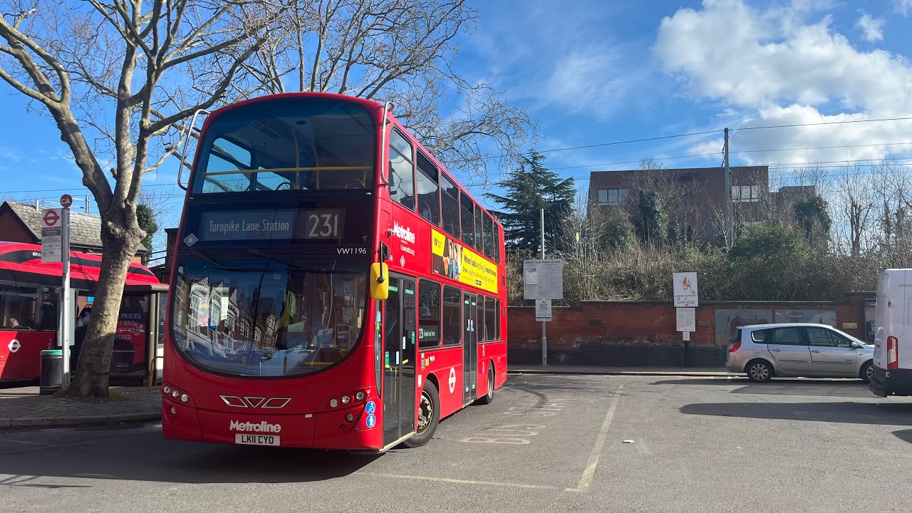 London bus route 231- Enfield chase station to Turnpike Lane station ...