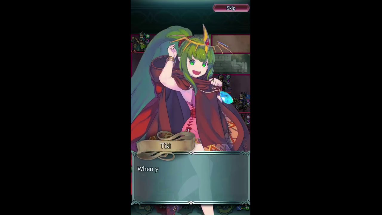 Fire Emblem Heroes - Tiki: Legendary Dragon Legendary Hero Battle ...