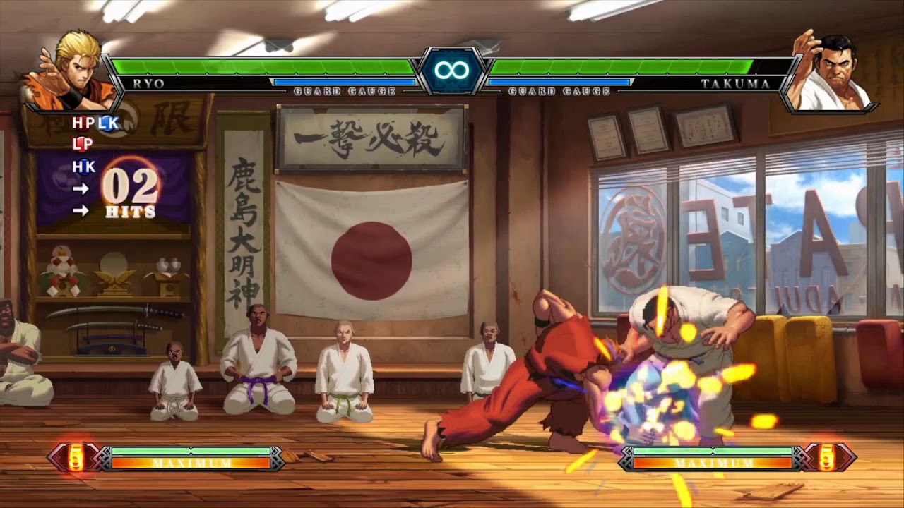 kof 13 takuma ryo drive restore hd combo - YouTube